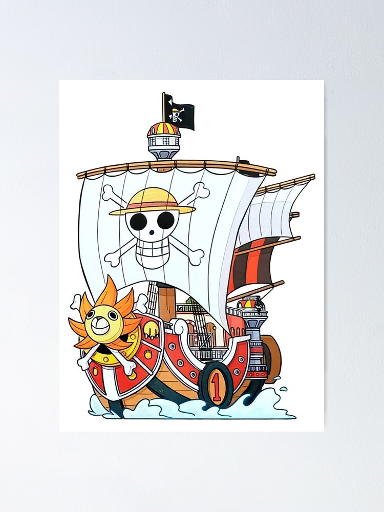 "Going Merry and Thousand Sunny " Poster for Sale by Bergmeyer99 ...
