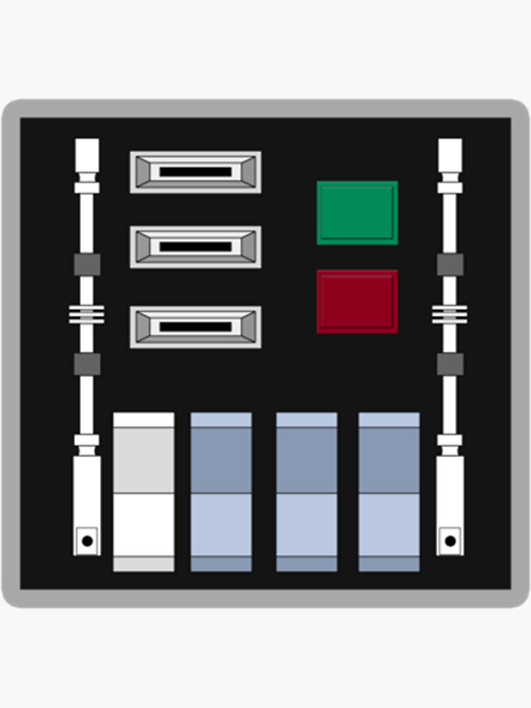 "Control-Panel-A-New-Hope-(Darth-Vader)-" Sticker for Sale by ...