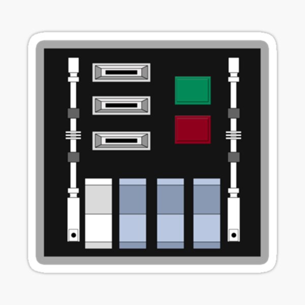 "Control-Panel-A-New-Hope-(Darth-Vader)-" Sticker for Sale by ...