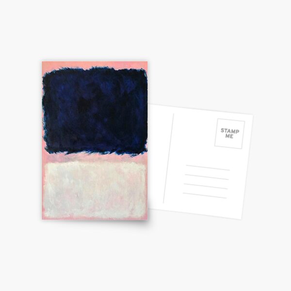 "Mark Rothko, pink ,dark blue, white, mark rothko painting , artwork by ...