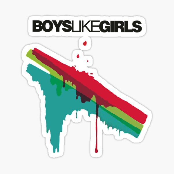 " First Album - Boys Like Girls" Sticker for Sale by RomeNir3 | Redbubble