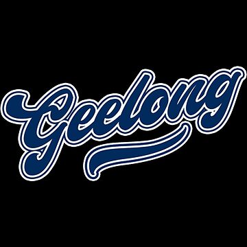 "Geelong " Sticker for Sale by nickyserrano | Redbubble