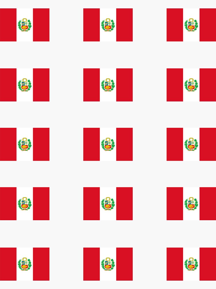 "Peru - Peruvian Flag Pack" Sticker for Sale by FlagsWorld | Redbubble