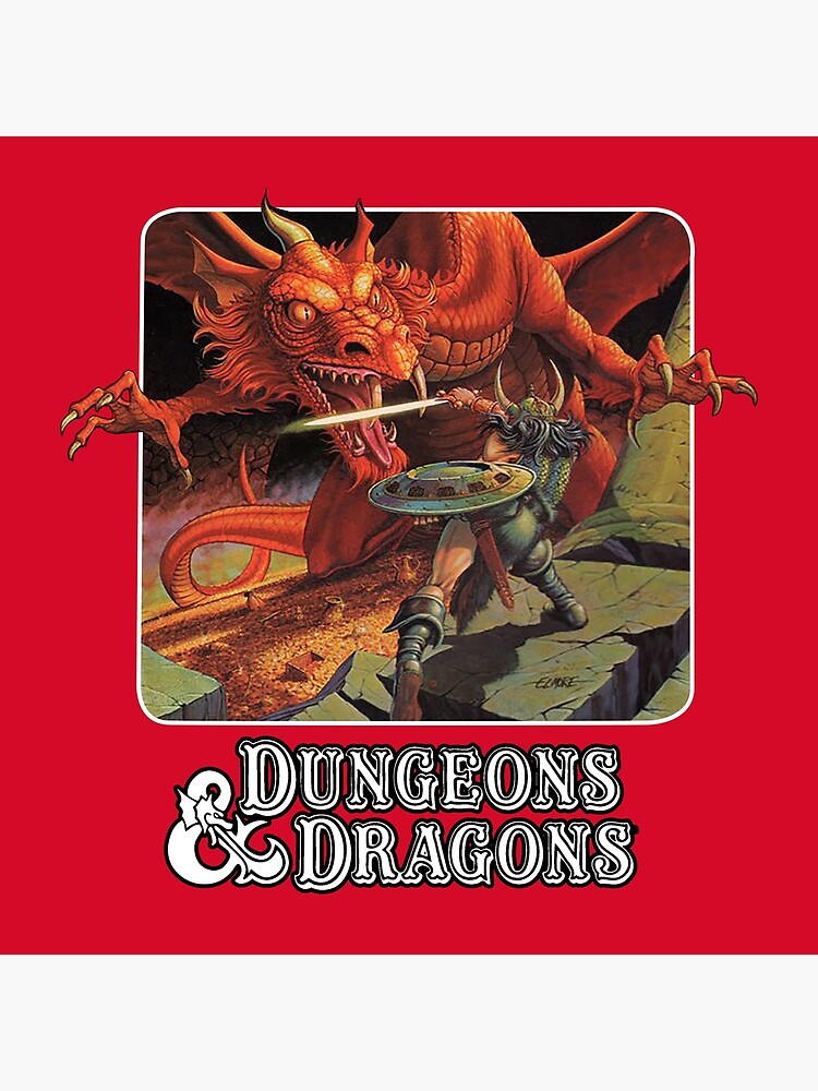 "Dungeons And Dragons" Poster for Sale by WonkyRobot | Redbubble