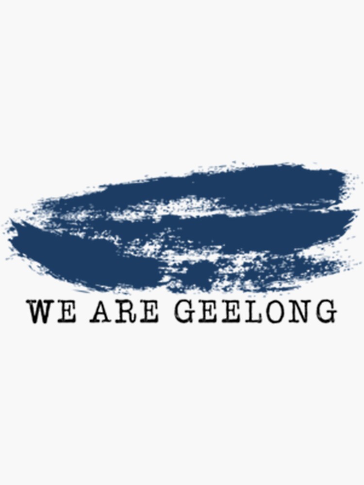 "Geelong Cats AFL We Are Geelong " Sticker for Sale by nickyserrano ...