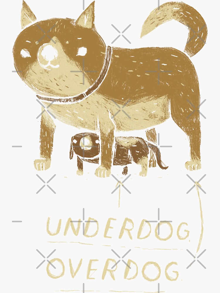 "Gifts Women Undercat The Underdog Graphic Fan" Sticker for Sale by ...