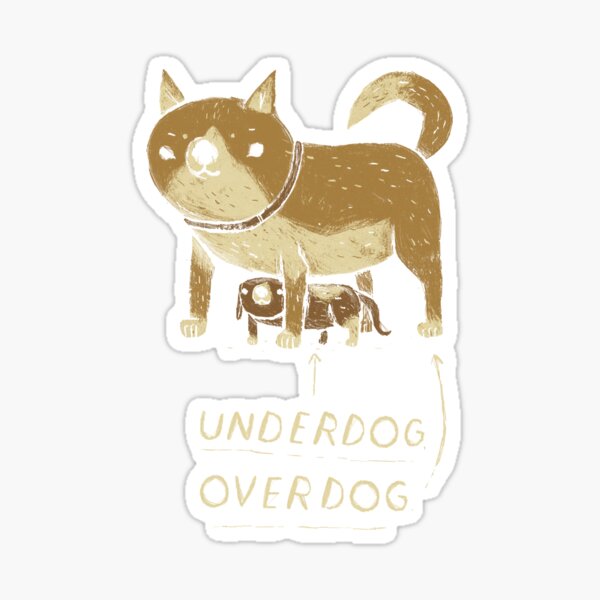 "Gifts Women Undercat The Underdog Graphic Fan" Sticker for Sale by ...