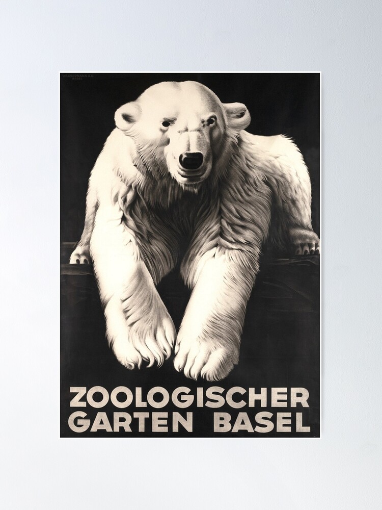 ""Switzerland: 1874/today Basel - Zoological Garden Journey ..." Poster ...