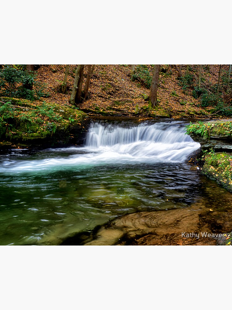 "Wykoff Run Falls - Sinnamahoning, PA" Sticker for Sale by kdxweaver ...
