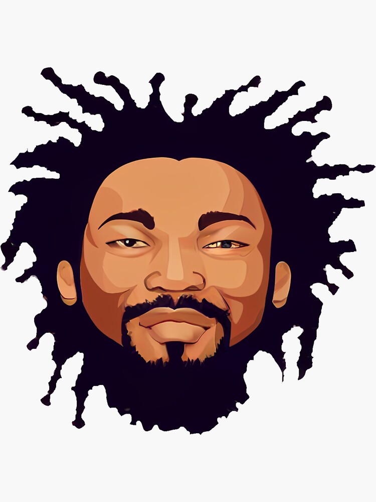 "Rastafari male head" Sticker for Sale by CutePlanetEarth | Redbubble
