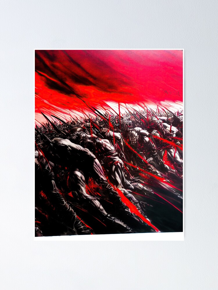 "Dark fantasy battlefield" Poster for Sale by Shadow-Spectrum | Redbubble