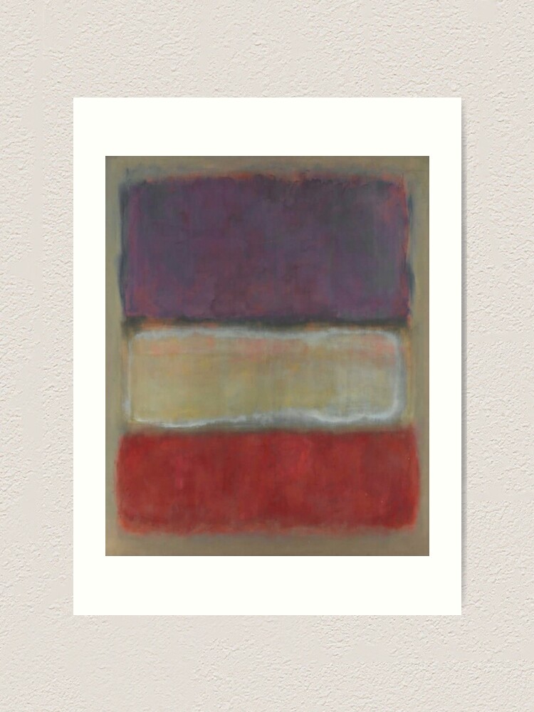 "Mark Rothko, purple, white, red, mark rothko painting , artwork by ...