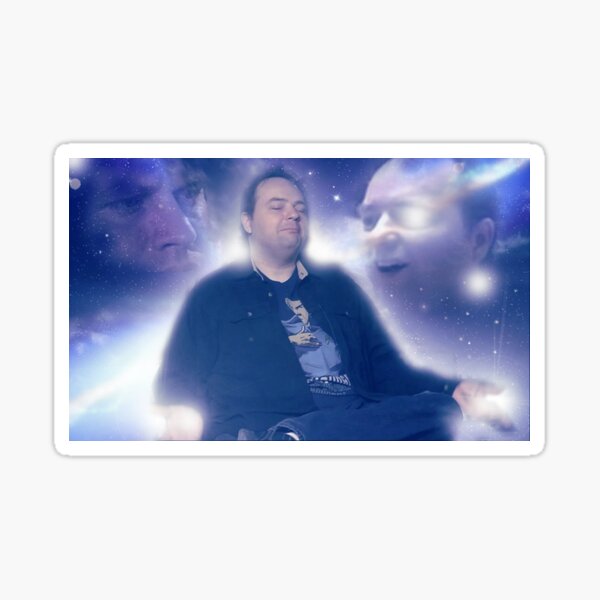 "imma transcend real quick" Sticker for Sale by meme-stuff | Redbubble