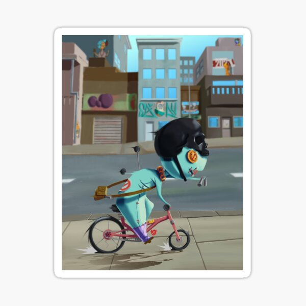 "Paper Boy" Sticker for Sale by Kodji-ktd | Redbubble