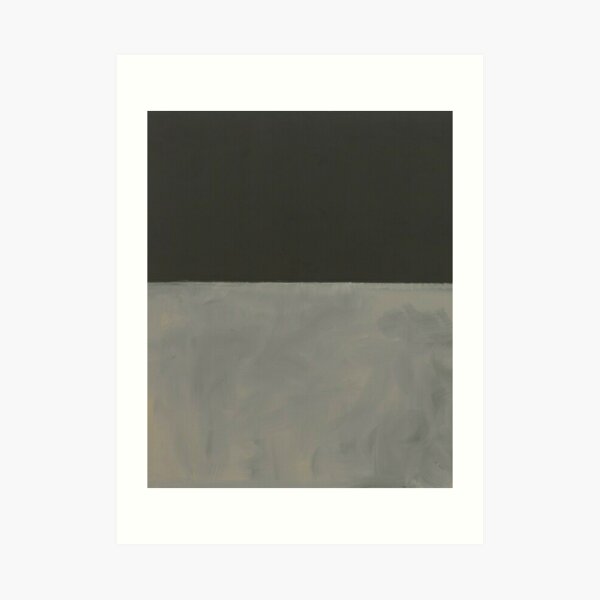 "Mark Rothko, black, grey, mark rothko painting , artwork by mark ...