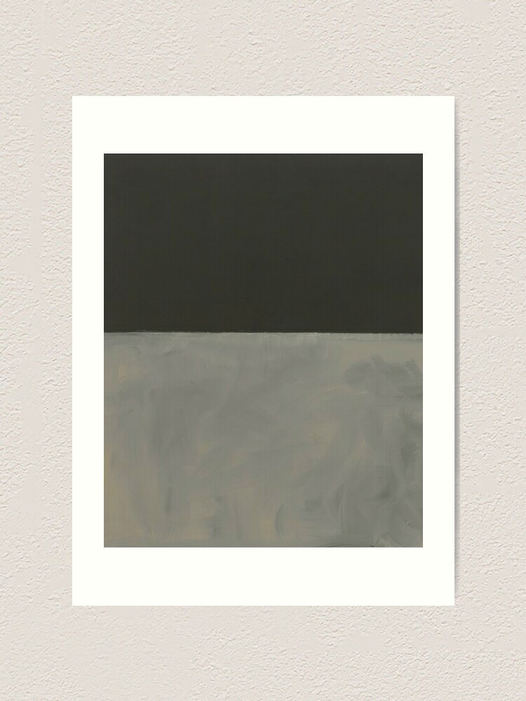 "Mark Rothko, black, grey, mark rothko painting , artwork by mark ...