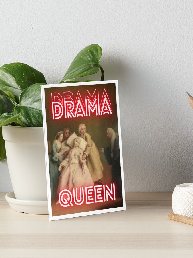 "Drama Queen altered eclectic art. Sassy modern renaissance art with ...
