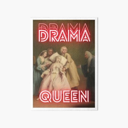 "Drama Queen altered eclectic art. Sassy modern renaissance art with ...