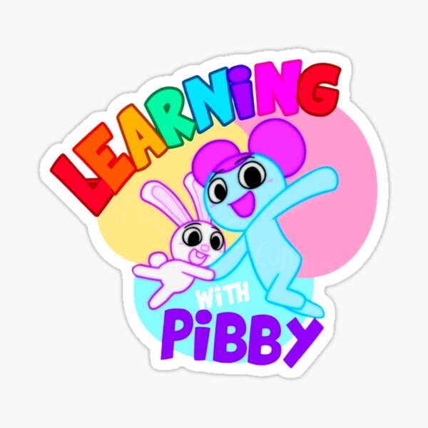 "Come and Learn with Pibby high quality" Sticker for Sale by catania ...