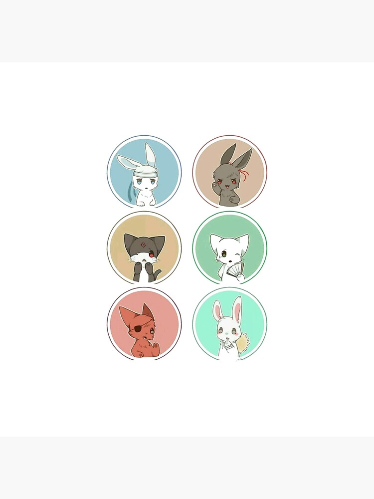 "MXTX Chibi Bunny" Poster for Sale by Coryhorn | Redbubble