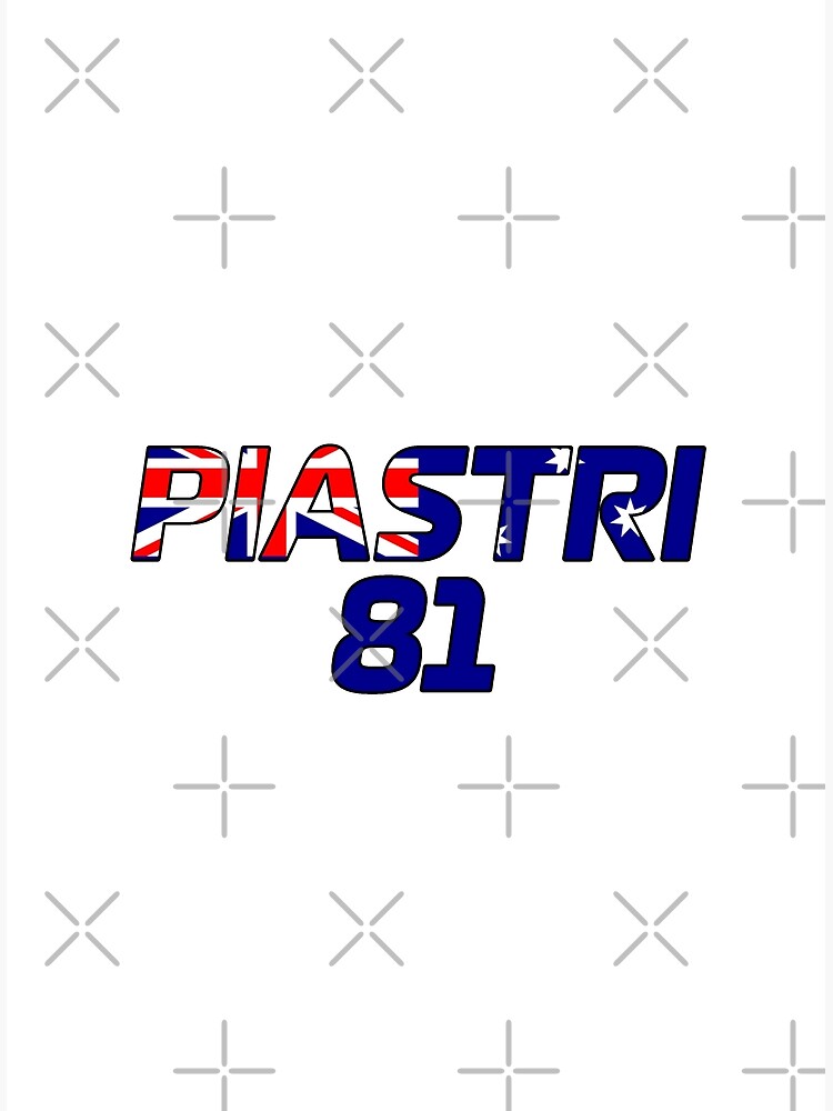 "Oscar Piastri #81" Poster for Sale by KingFloki | Redbubble