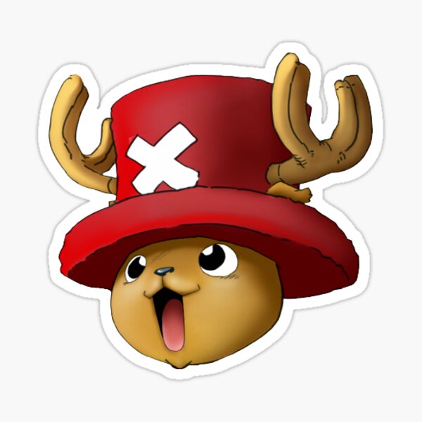 "Cute Surprised Chopper Sticker | One Piece" Sticker for Sale by The ...