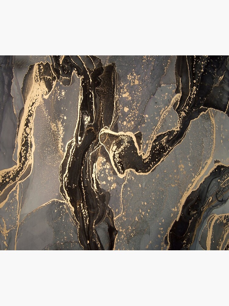 "Gray& Gold marble texture Seamless" Comforter for Sale by American ...