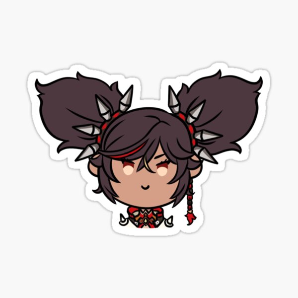 "Xinyan Genshin impact" Sticker for Sale by NovaColour | Redbubble