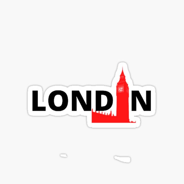 "London England" Sticker for Sale by eslamk | Redbubble