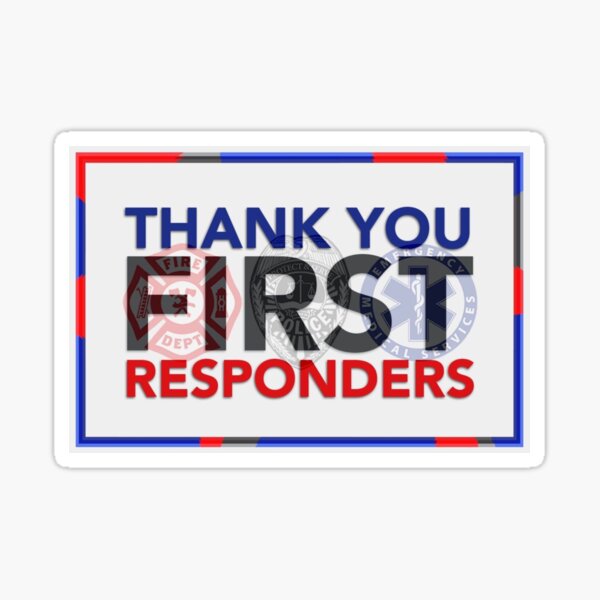 "National First Responders Day Stickers, T-shirts, Mugs, Postcards ...