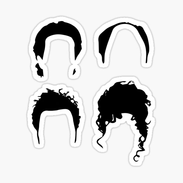 " Jerry, George, Elaine, and Kramer" Sticker for Sale by GraniiTo ...