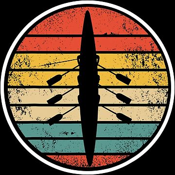 "Retro Rowing Crew Boat - Vintage Rower Row Team" Cap for Sale by ...