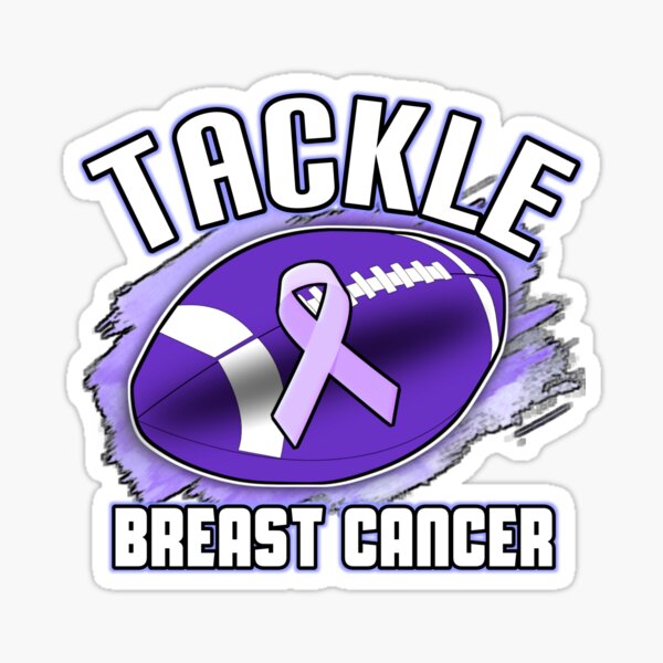 "Tackle breast cancer" Sticker for Sale by redakhatib | Redbubble