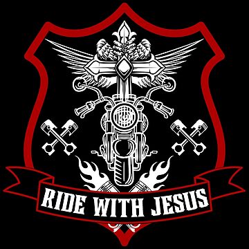 "Christian Biker" Sticker for Sale by besuryex3m | Redbubble