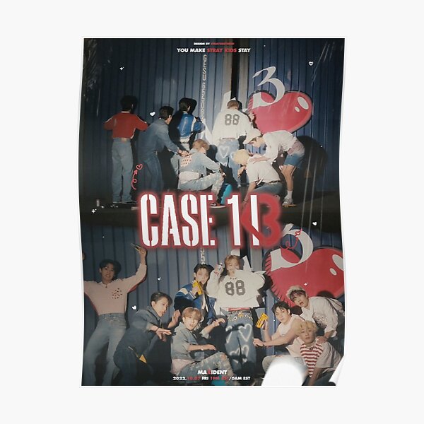 Póster «Caso 143 Maxident STRAY KIDS SKZ LOGO kpop círculo firmas ...