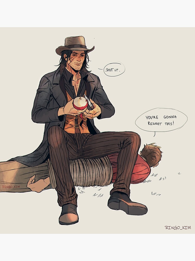 "John Marston from RDR2" Poster for Sale by GothicRingo | Redbubble