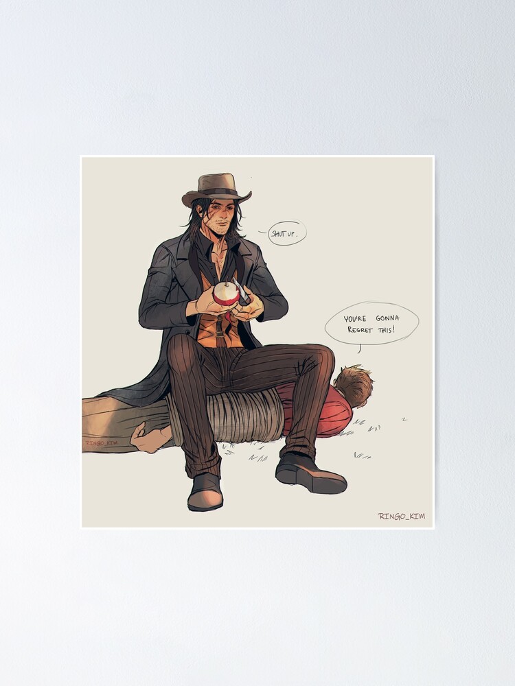 "John Marston from RDR2" Poster for Sale by GothicRingo | Redbubble