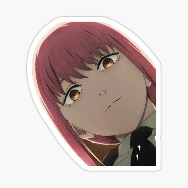 "Makima " Sticker for Sale by BakaaOm | Redbubble