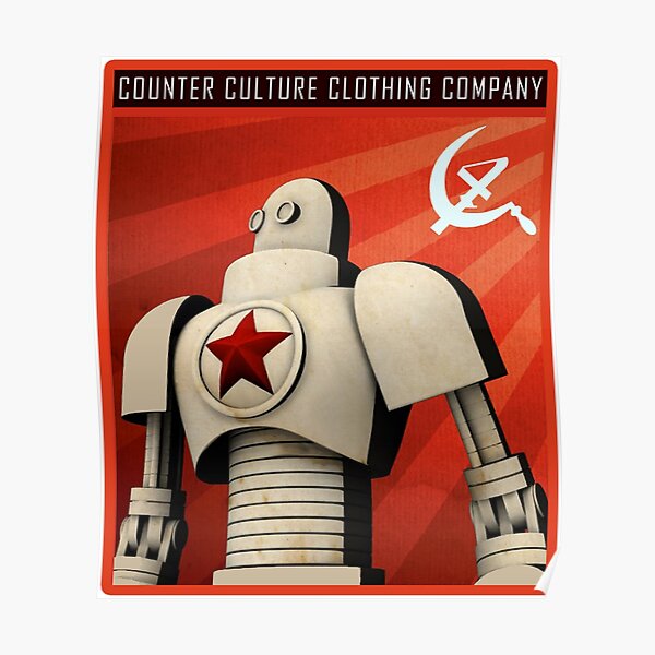 Russian Robot Posters | Redbubble