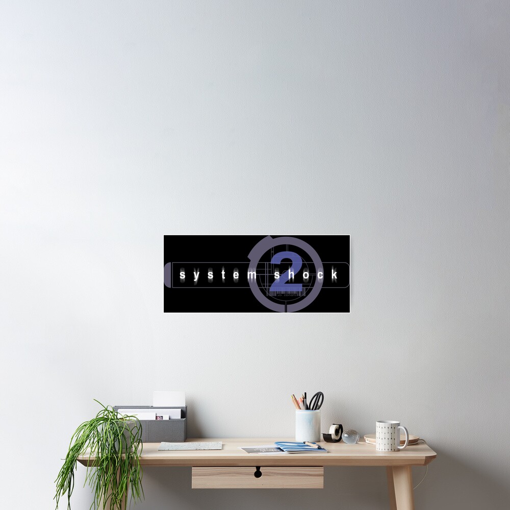 "System Shock 2 Logo" Poster for Sale by LGSmerch | Redbubble