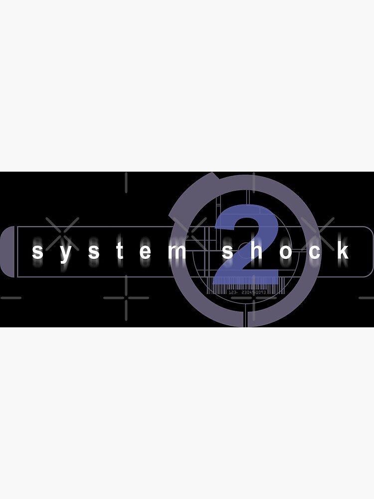 "System Shock 2 Logo" Poster for Sale by LGSmerch | Redbubble