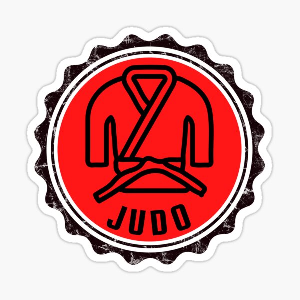 "Judo" Sticker for Sale by TheRoundHouse | Redbubble