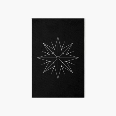 "Feanorian star, elven, badge, coat of arms, House, Feanor" Art Board ...