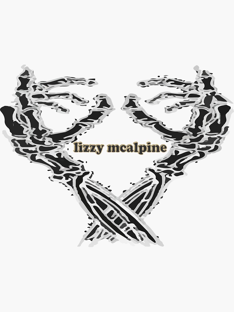 "lizzy mcalpine" Sticker for Sale by Designer020 | Redbubble