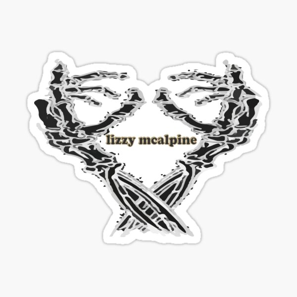 "lizzy mcalpine" Sticker for Sale by Designer020 | Redbubble