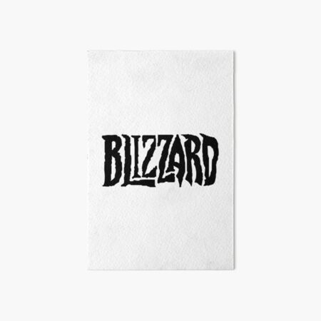 "Blizzard Merch Blizzard Logo" Art Board Print for Sale by BenizMass ...