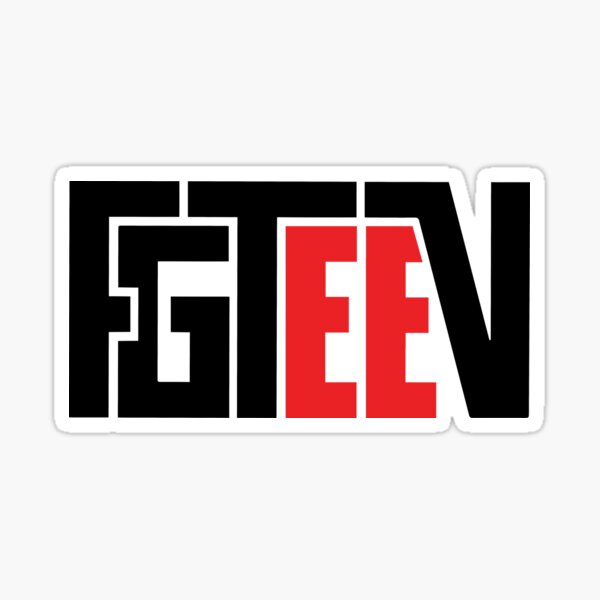 "Fgteev Merch FGTEEV Logo" Sticker for Sale by BenizMass | Redbubble