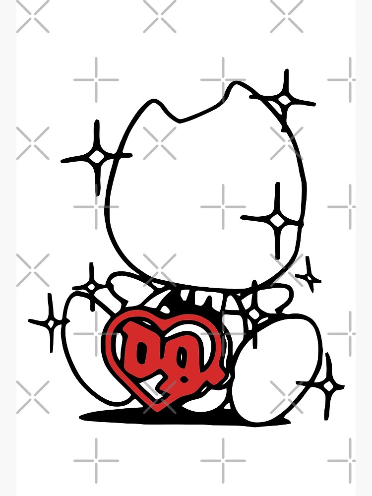 "Bladee Merch Bladee Drain Gang" Poster for Sale by BenizMass | Redbubble