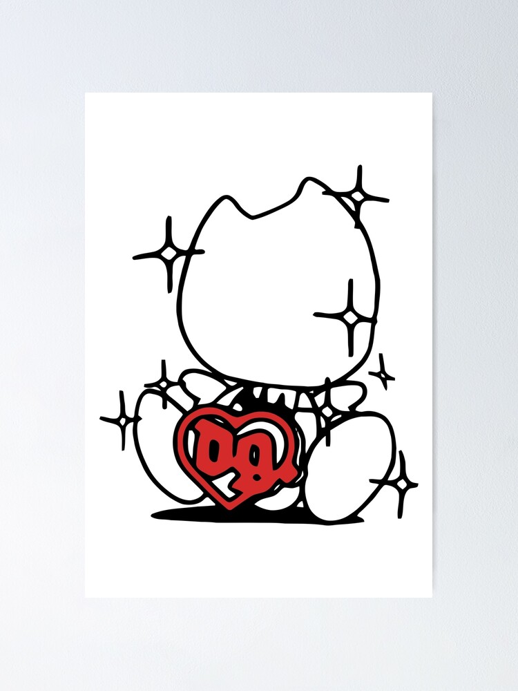 "Bladee Merch Bladee Drain Gang" Poster for Sale by BenizMass | Redbubble