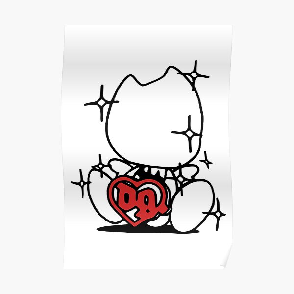 "Bladee Merch Bladee Drain Gang" Poster for Sale by BenizMass | Redbubble